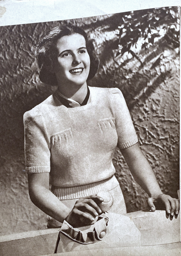 Button-Back Jumper – vintageknittingparty